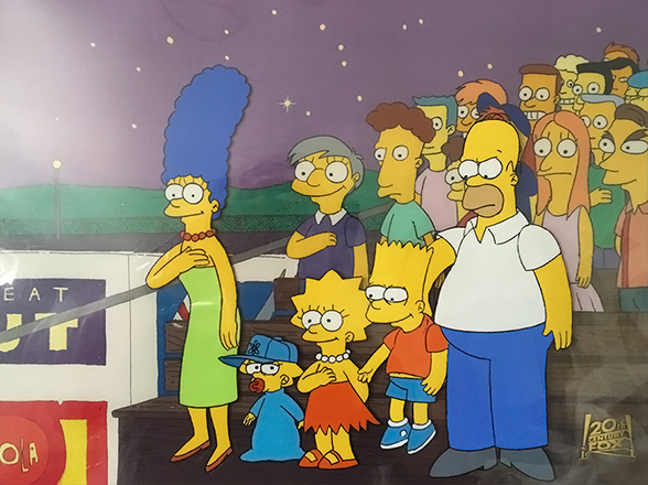 The Simpsons Forever | Showcase | Original Production Cel - 1700015