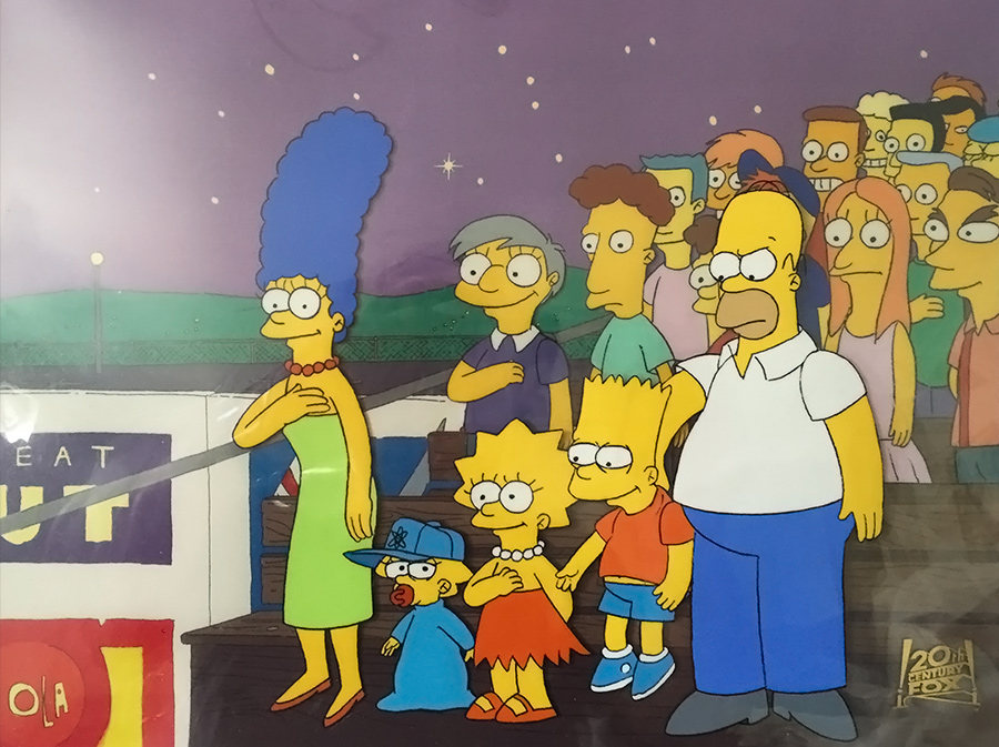 The Simpsons Forever | Showcase | Original Production Cel - 1700015